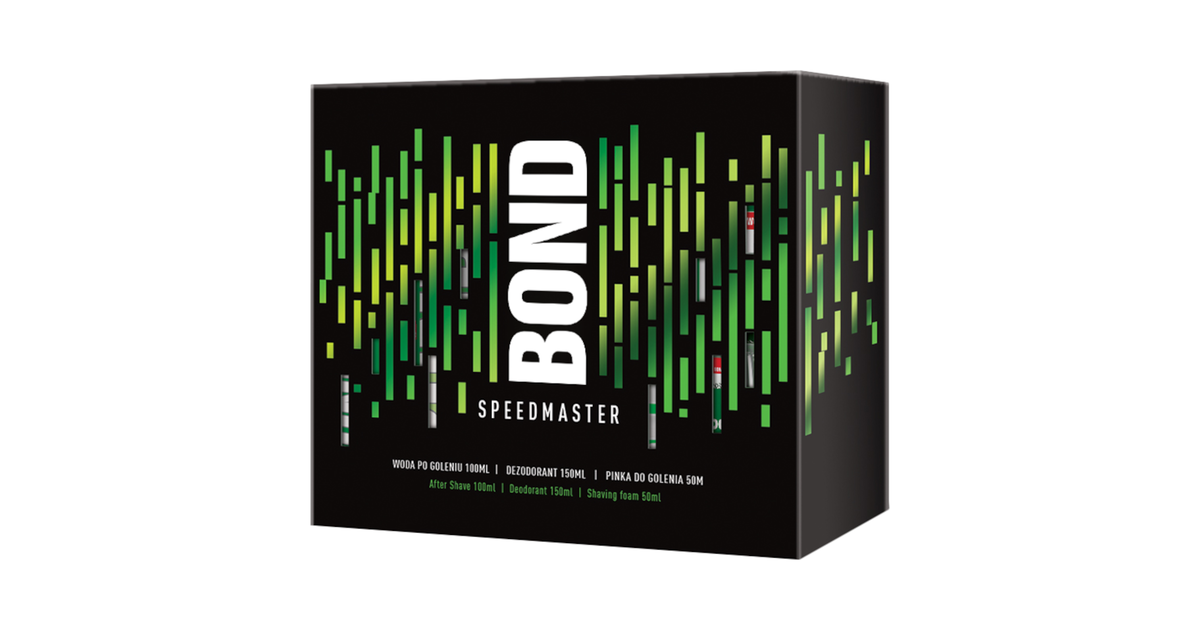 Zestaw do pielęgnacji męskiej Bond Speedmaster | E-sklep Pharma CF